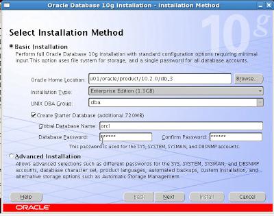Oracle database 10gR2 installation in RedHat 5.4 - GoLinuxHub