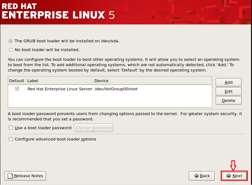 Red Hat Enterprise Linux 5.5 Installation Guide (Screenshots) - GoLinuxHub